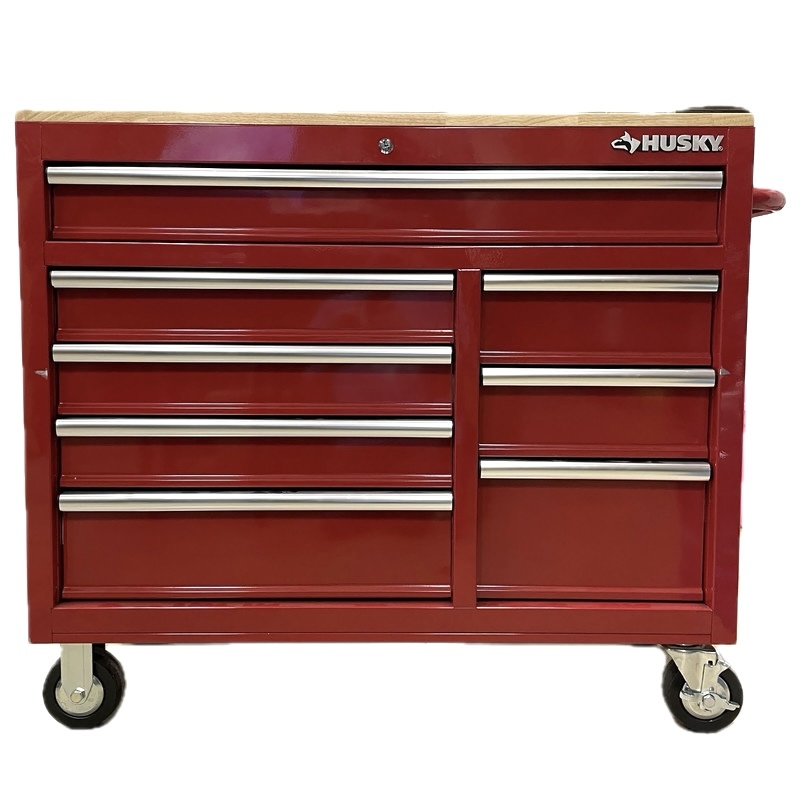 Husky H42MWC8RED Red Mobile Workbench Cabinet | USA Pawn