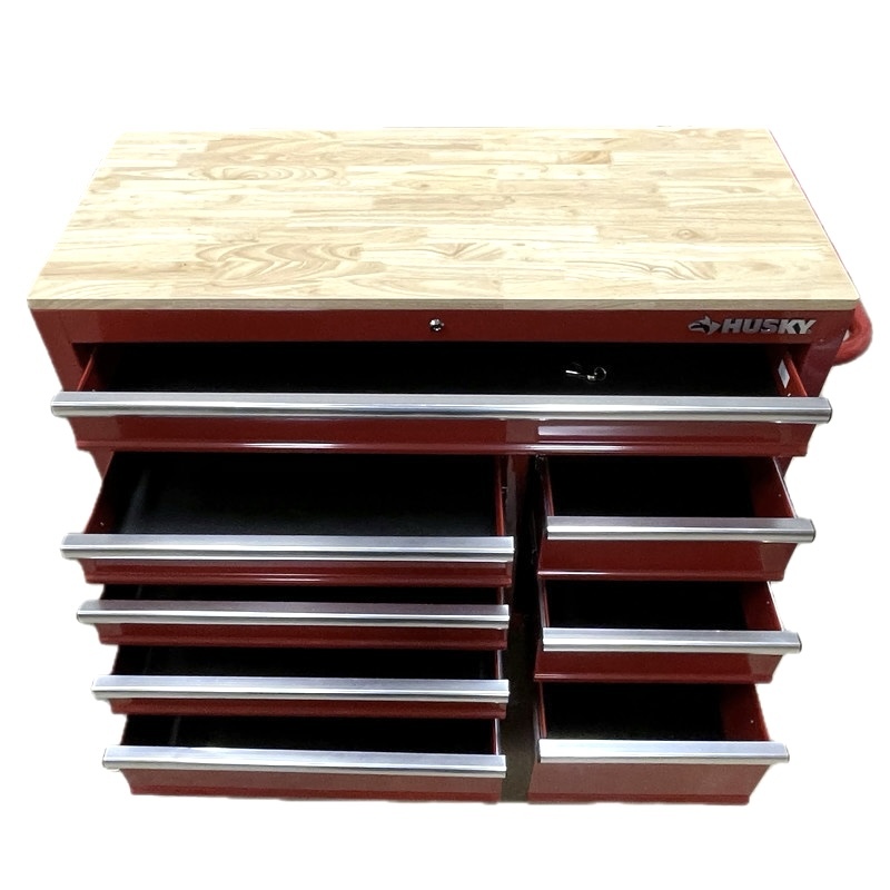 Husky H42MWC8RED Red Mobile Workbench Cabinet | USA Pawn
