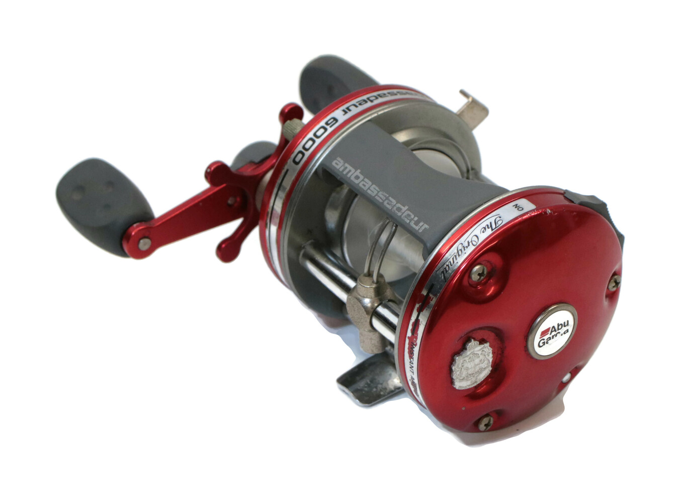 Abu Garcia Ambassadeur Classic Red 6000 Baitcasting /Trolling Reel ...
