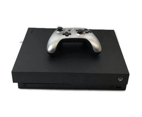 Xbox One X Gaming Console Model: 1787 with Silver Controller | USA Pawn